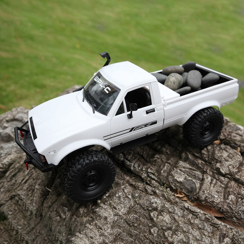 WPL C24-1 1:16 2.4G 4WD Off-Road RC Truck Military Car Crawler with Re ...