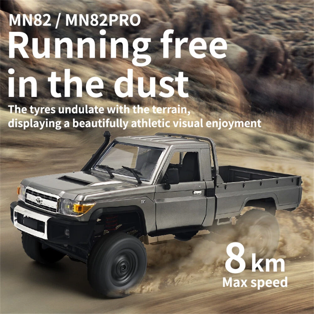 MNRC MN82 PRO 1:12 2.4G 4WD Off-Road Crawler RC Car – rc-wing