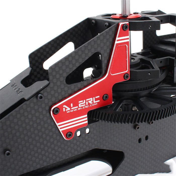 ALZRC Devil X360 Metal Shapely Reinforcement Plate Assembly Red rc wing